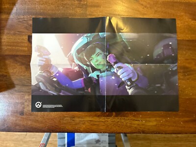 Overwatch Diva Loot Gaming Poster 17x11 Great Condition Same Day ...