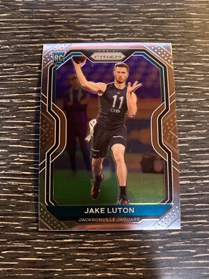 2020 Panini Prizm #354 JAKE LUTON RC Rookie Jaguars 2B | eBay