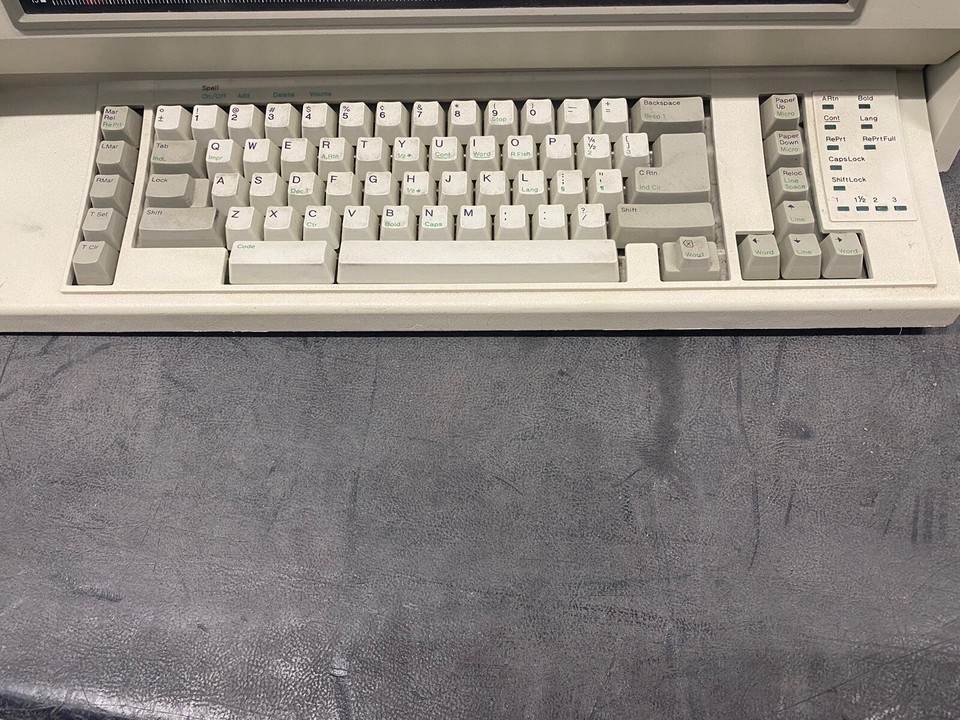 IBM Lexmark Wheel Writer 10 Series II Electronic Typewriter 6783 | eBay