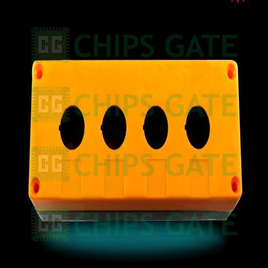 1PCS BX4-22 White Black Plastic 4 Holes Push Button Switch Control Box ...