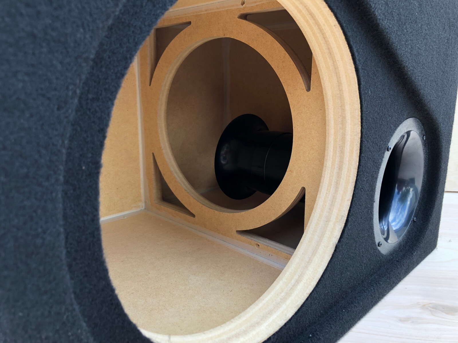 Ported Sub Box Enclosure for 1 10" JL Audio 10w7 10W7AE-3 w7 Subwoofer ...