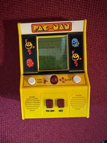 Vintage 1970's PAC-MAN Bandai Hand-Held Yellow Video Game | eBay