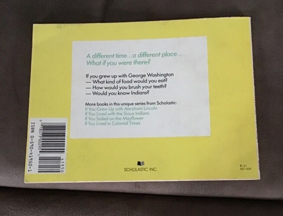 If You Grew up with George Washington Ruth Belov Gross (1982, Paperback ...