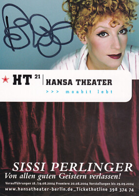 Autogramm - Sissi Perlinger | eBay.de