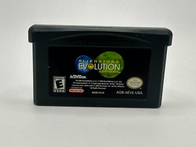 Alienators Evolution Continues-Nintendo GameBoy Advance Authentic ...