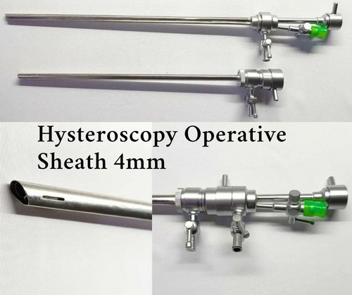 Hysteroscopy Operative Sheath 4mm Laparoscopic Surgical Instruments CE ...