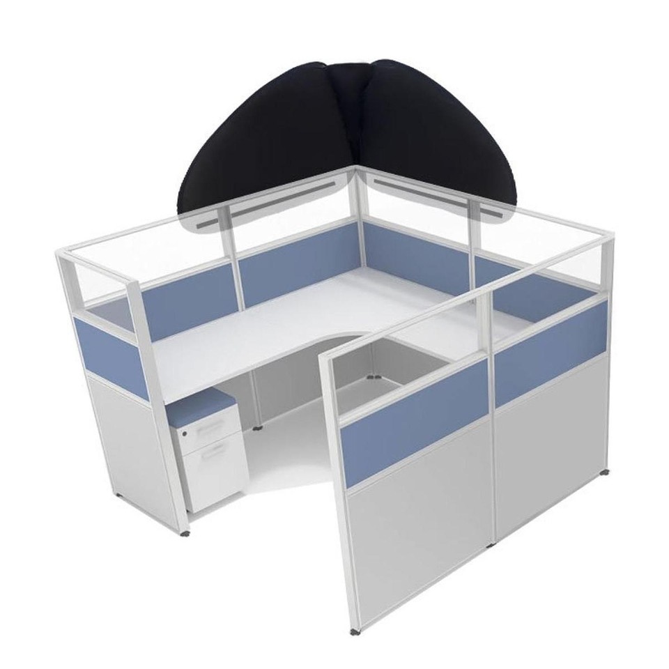 Office Cubicle and Desk Shade Blocks Light or Disturbance | eBay Australia