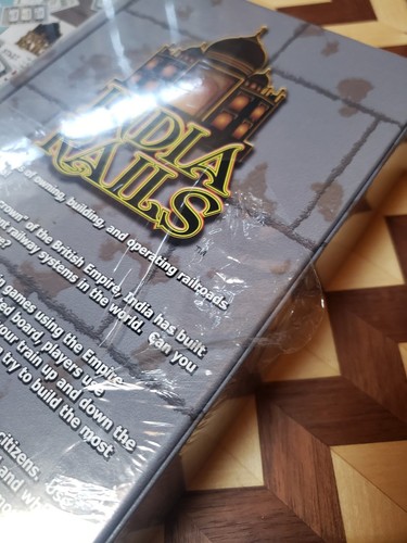 India Rails 2nd Edition 2005 Mayfair Board Game- (Sealed-Small Tear on ...