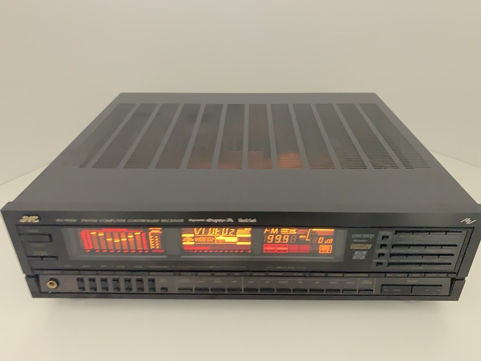 JVC RX 950V AM/FM Stereo Receiver 2 X 120 Watts RMS Vintage 1987 WORK ...