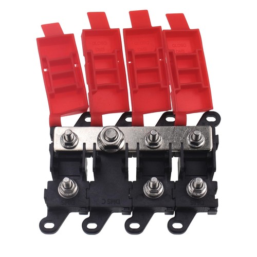 3Way MIDI/AMI Fuse Holder Block Power Distribution Module for Marine ...