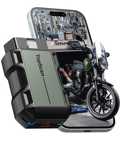 ATV UTV Motorcycle Full System Fault Code Reader Scanner OBD2 ...