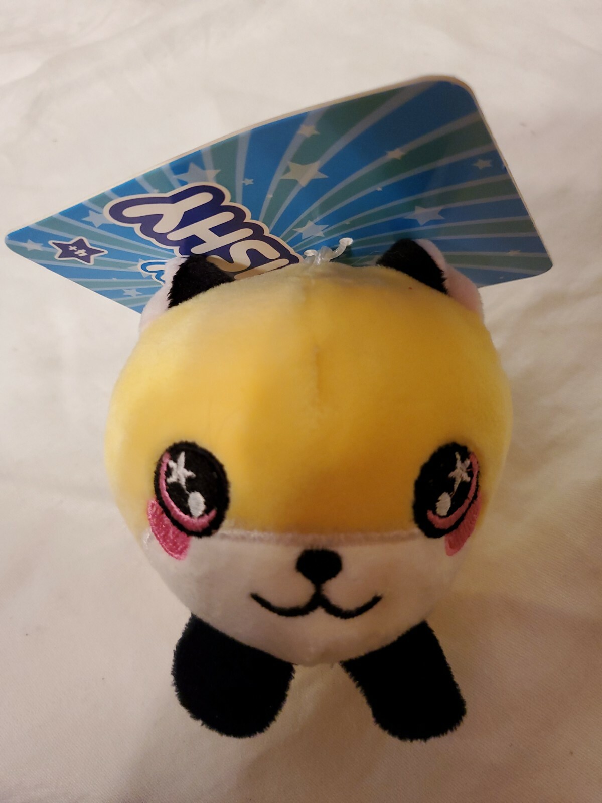 Fuzzy Squishy Squeezamals 3.5 Inch Yellow Fox Plush | eBay