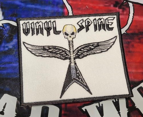 EMBROIDERED VINYL SPINE HEAVY METAL BAND PATCH (Last One) *** | eBay