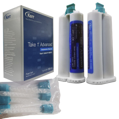 Kerr Take 1 Advanced Impression Material Heavy Body Fast Set 34158 | eBay