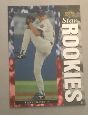 Steve Dreyer 1994 Upper Deck Rookie Card #9 Texas Rangers | eBay