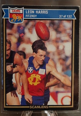 1987 Scanlens – VFL – Leon Harris #37 – Fitzroy | eBay Australia
