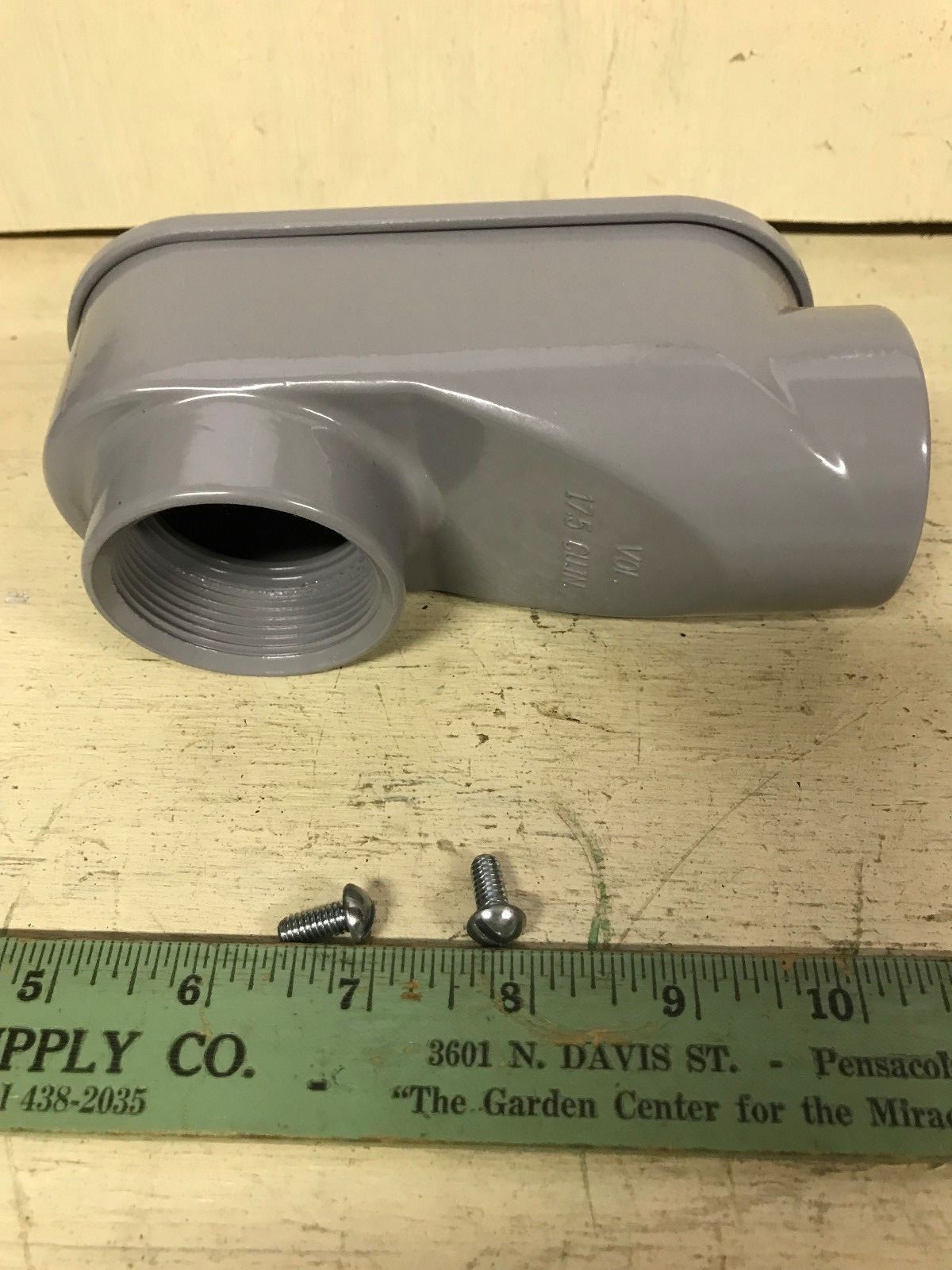 QTY 2 NEER SLB-150 1 1/2" CONDUIT OUTLET / THREADED CONDUIT BODIES WITH ...