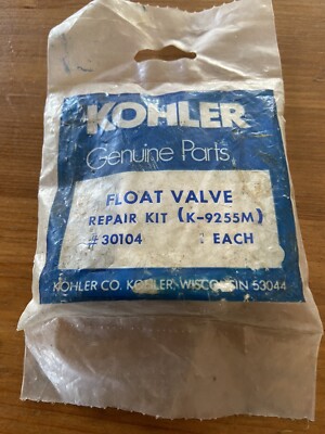 Genuine Kohler OEM # 30104 Ballcock Float Valve Repair Kit ( K-9255M ...