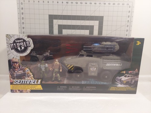 Toys R Us Exclusive True Heroes Sentinel 1 6 Wheeled Armored Vehicle 🏭 ...