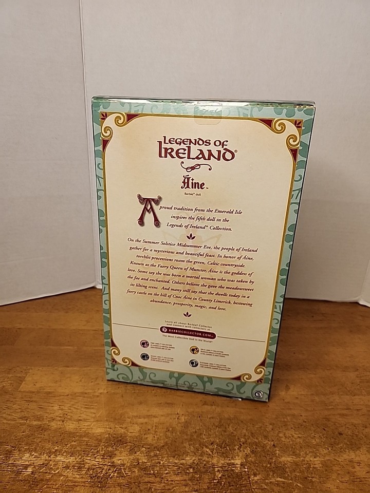 2008 BARBIE LEGENDS OF IRELAND AINE DOLL FIGURE MATTEL | eBay
