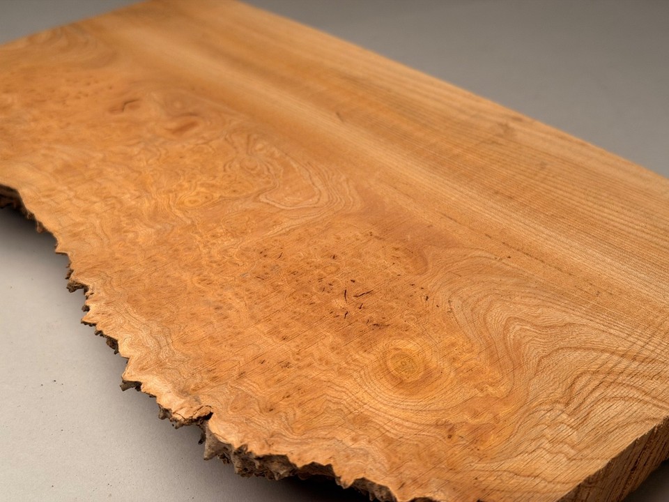 Crook Blanks Wood Burr Elm Resin Live Edge Turning Clock 13x7x1.5 inch ...
