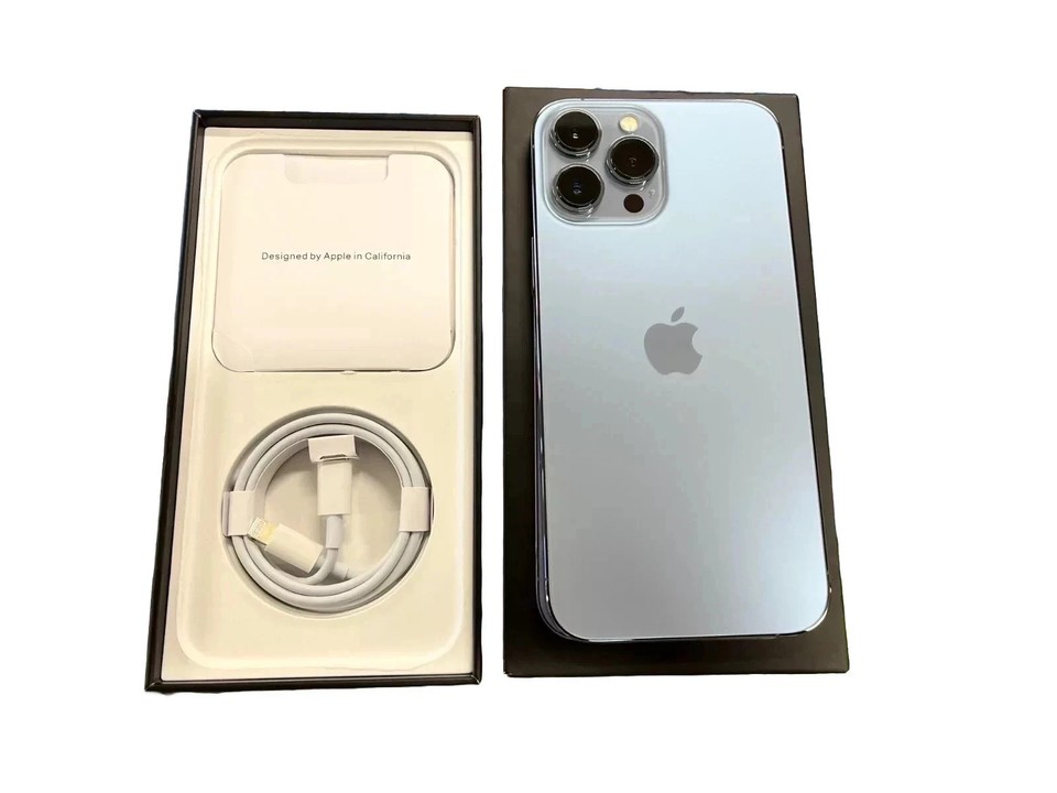 Apple iPhone 13 Pro Max A2484 128GB Factory Unlocked GSM+CDMA Open Box ...