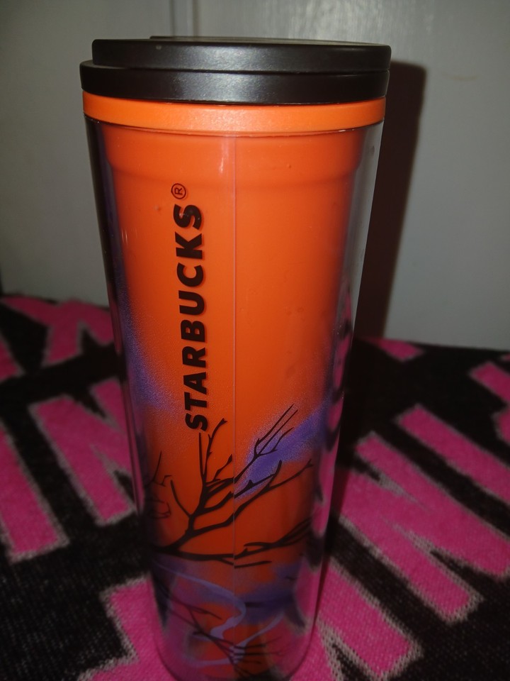 Starbucks Limited Edition Raven Halloween 160z Travel Mug | eBay