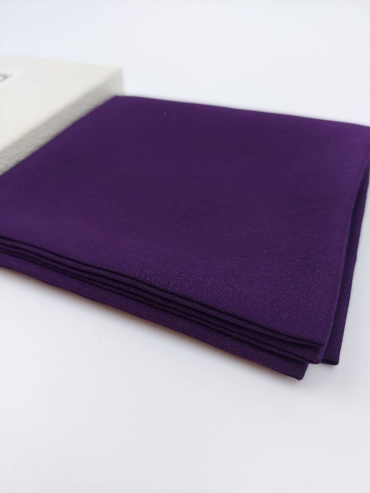 Tea utensils/Tea ceremony [Shiose made Mibukuro] Purple Mibukuro 16.5cm ...