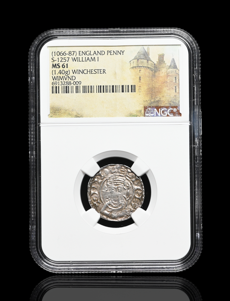 NORMAN KINGS, William I "The Conqueror" 1066-1087, Silver Penny S-1257 ...
