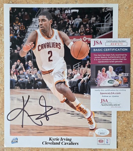 Kyrie Irving Signed Photo from the 2012 NBA Allstar Weekend. James ...