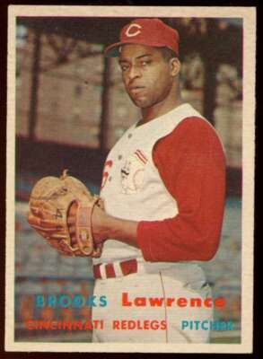 1957 Topps #66 Brooks Lawrence NM Reds 73137 | eBay
