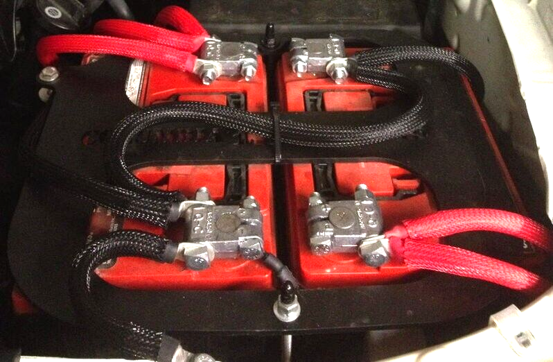 Heavy Duty Dual Auxiliary Battery Isolator Complete Kit Copper Clad ...