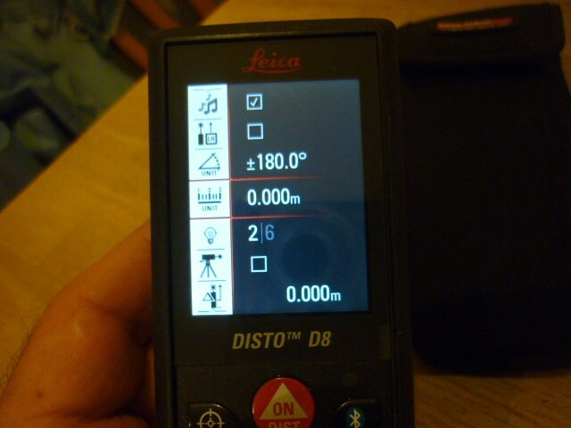 Leica DISTO D8 laser distance meter and pouch | eBay UK