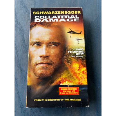 Collateral Damage Arnold Schwarzenegger Movie Vintage 2002 VHS Tape Pre ...