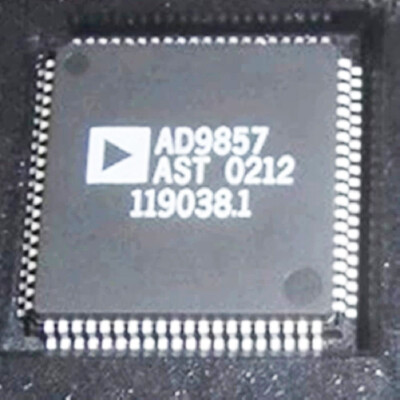 AD9857AST CMOS 200 MSPS 14-Bit Quadrature Digital Upconverter LQFP80 x ...