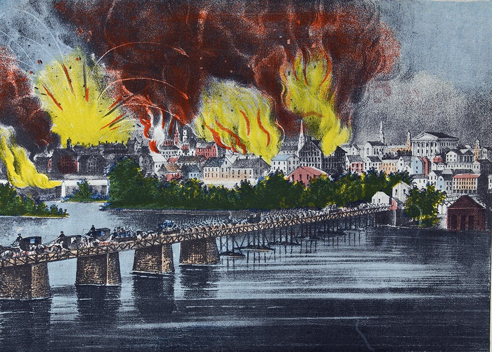 Civil War Richmond Burning PHOTOS: The Burning Of Richmond, 1865