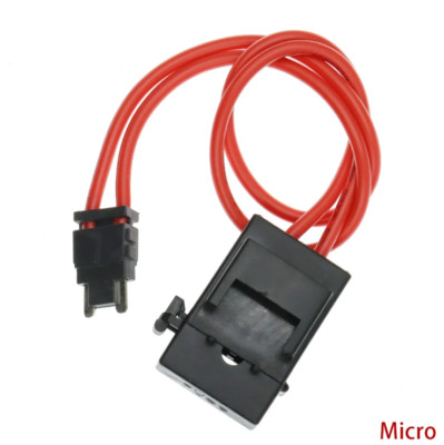 Car Modification ACC Fuse Box Micro Fuse Tap Power Socket Holder ...