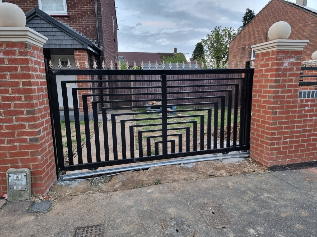 Sliding Fence Gate Designs Manual Sliding Gates | Consistent High