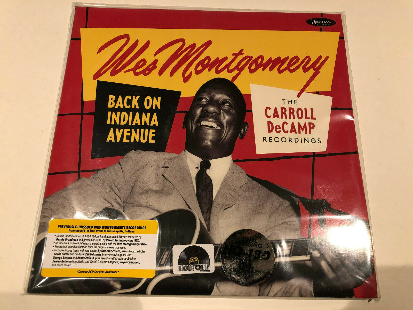 Wes Montgomery Back on Indiana Avenue Mel Rhyne 180 Gram Vinyl 2 LP for ...