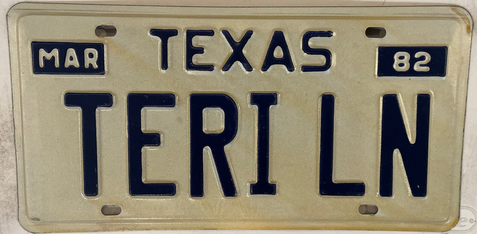 Vanity TERI LN THERESA LIN license plate Teresa Terese Tresa Terri Linn ...