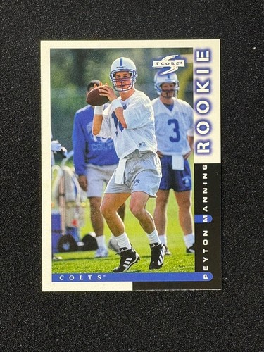 1998 Pinnacle Score #233 Peyton Manning Rookie RC Cards Base Set | eBay