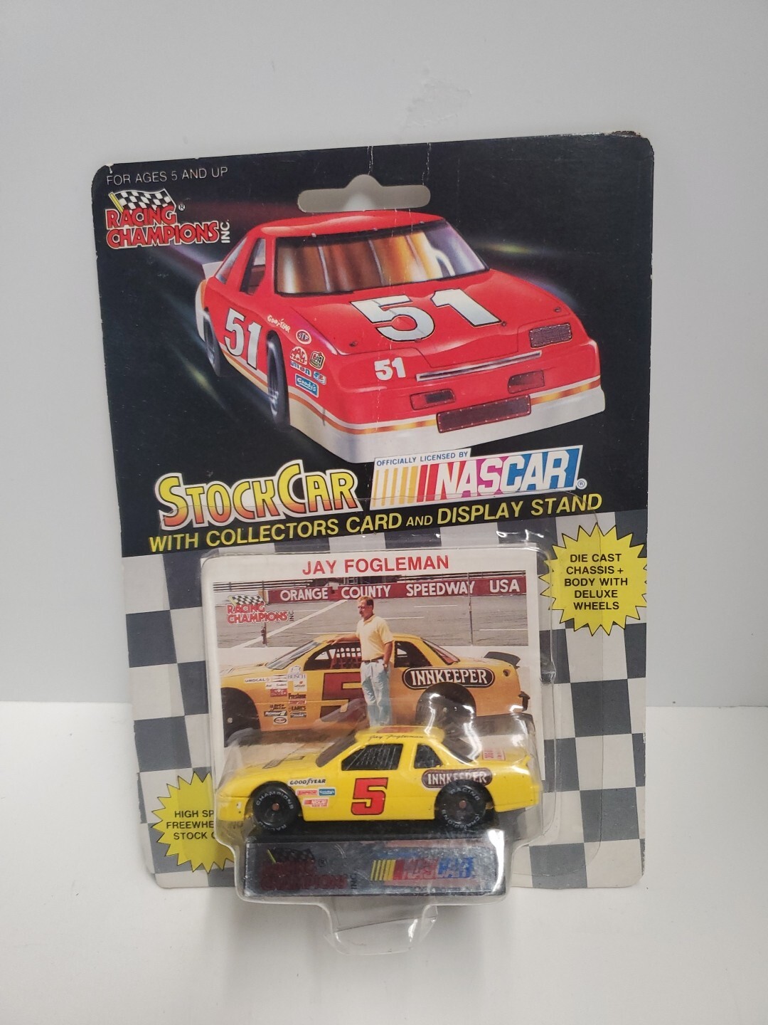1:64 Racing Champions 1991 #5 Jay Fogleman Innkeeper | eBay