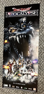 Mage Knight Warhammer Double Sided Poster Magazine Apocalypse Mark Of ...