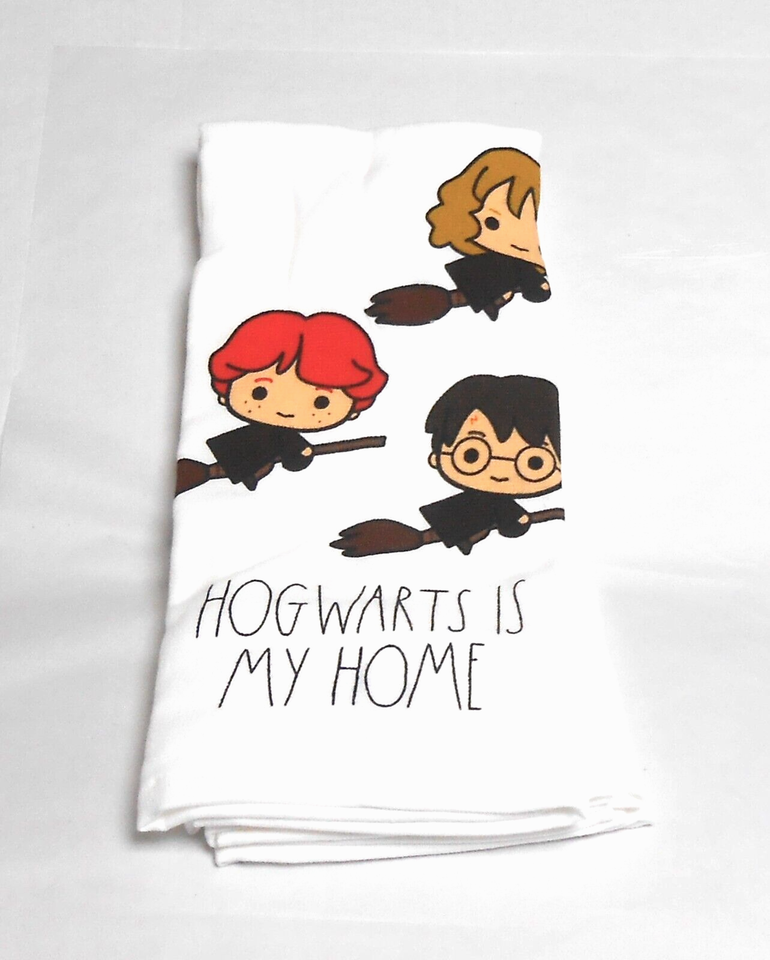 Rae Dunn Harry Potter Set of 2 Kitchen Dish Towels 18" x 28" | eBay
