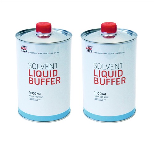 2 x Rema Tip Top Liquid Buffer Rubber Cleaner 1 Litre Can Made In ...