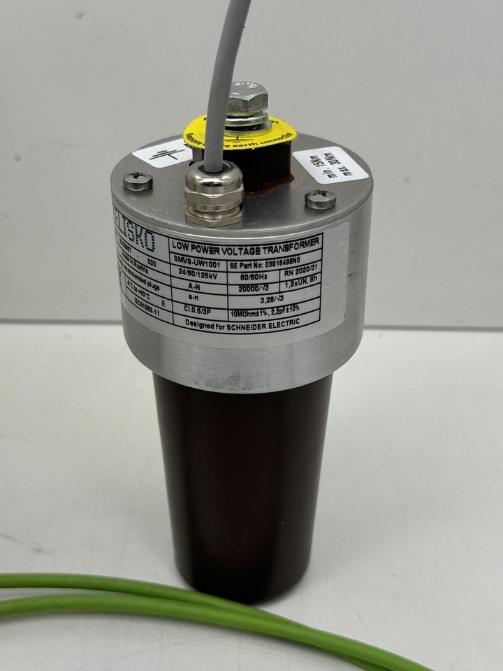 1x ZELISKO SMVS-UW1001 LPVT 24KV GAS INSULATED CONE TYPE C , 03816498N0 ...