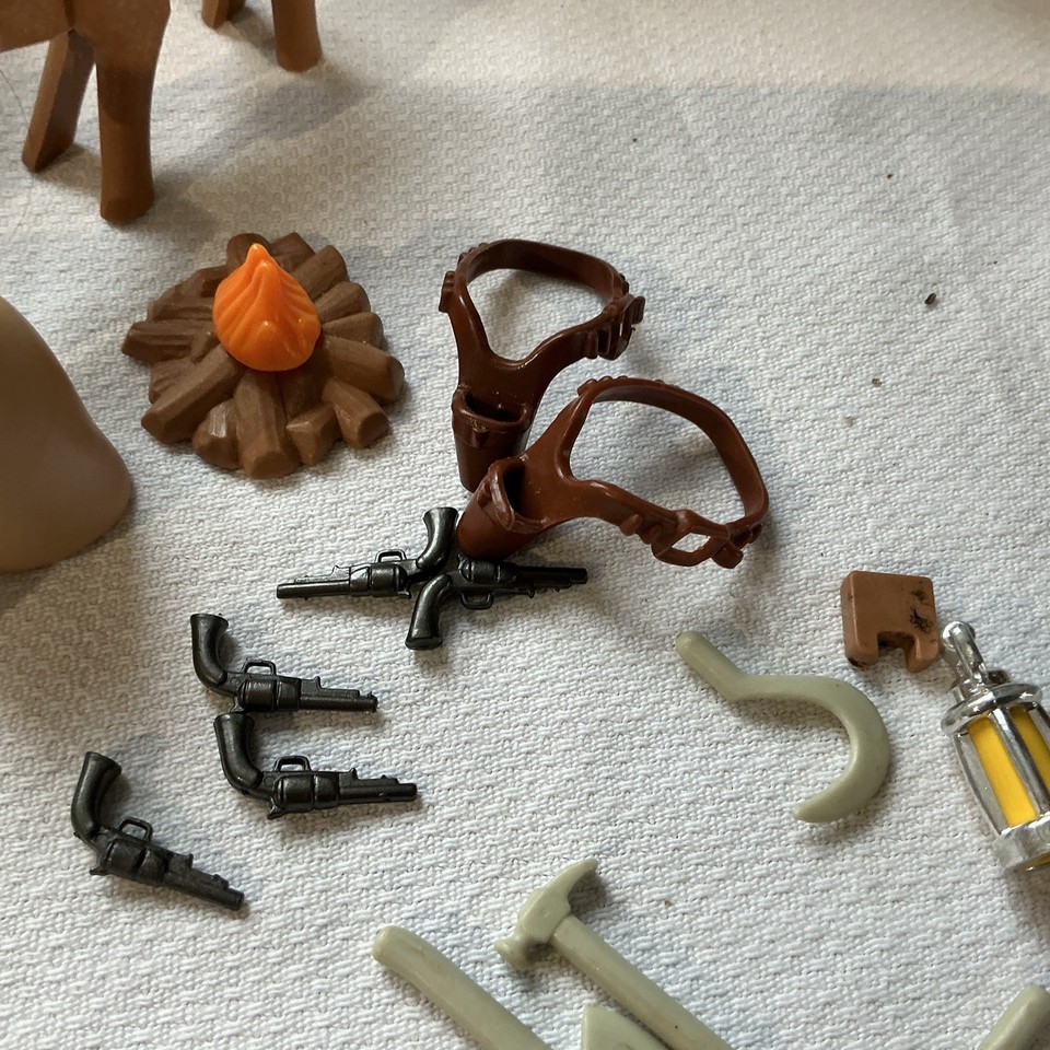 Playmobil 3768 Western Silver Ranch Set - Almost Complete | eBay UK