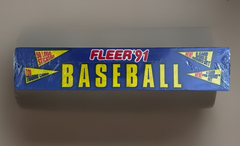 Fleer 1991 '91 MLB Baseball Cards Complete Set Factory Sealed Box 720 ...