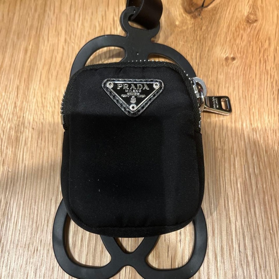 PRADA Nylon Pouch with Strap Smartphone Holder Case | eBay