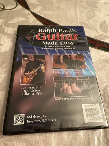 RALPH PAUL'S GUITAR MADE EASY-NEW-3 DVD SET-PLAY GUITAR LIKE A PRO | eBay
